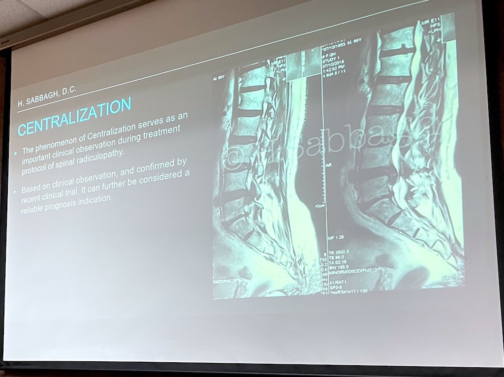 CCCPG Conference – CNS Contribution to Radiculopathy (Centralization ...